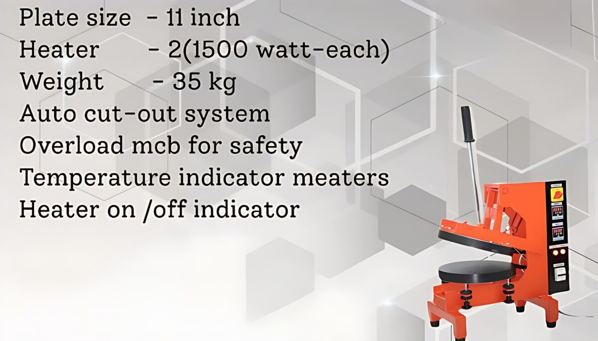 Commercial Chapati / Roti Pressing Machine - Electric - newBasics